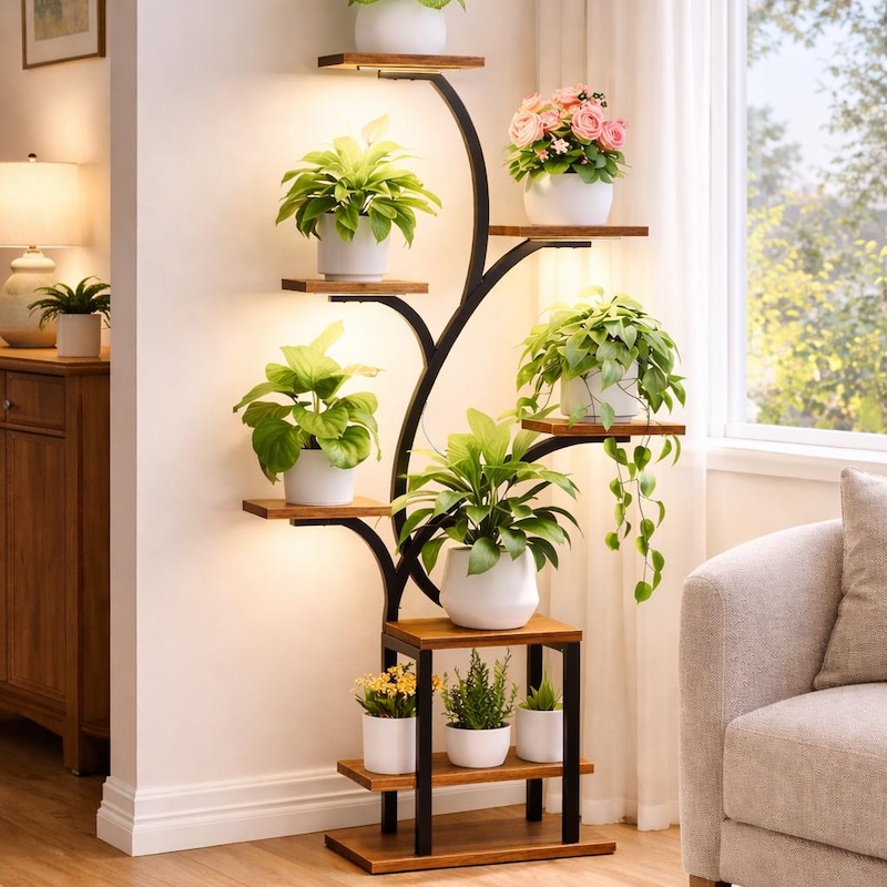Tree Plant Stand Corner - Etsy