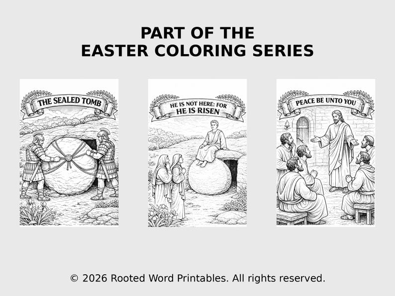 Jesus Before Pilate Coloring Page | Easter Bible Printable | KJV ...