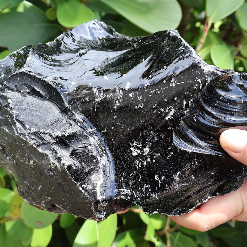 Raw Obsidian - Etsy