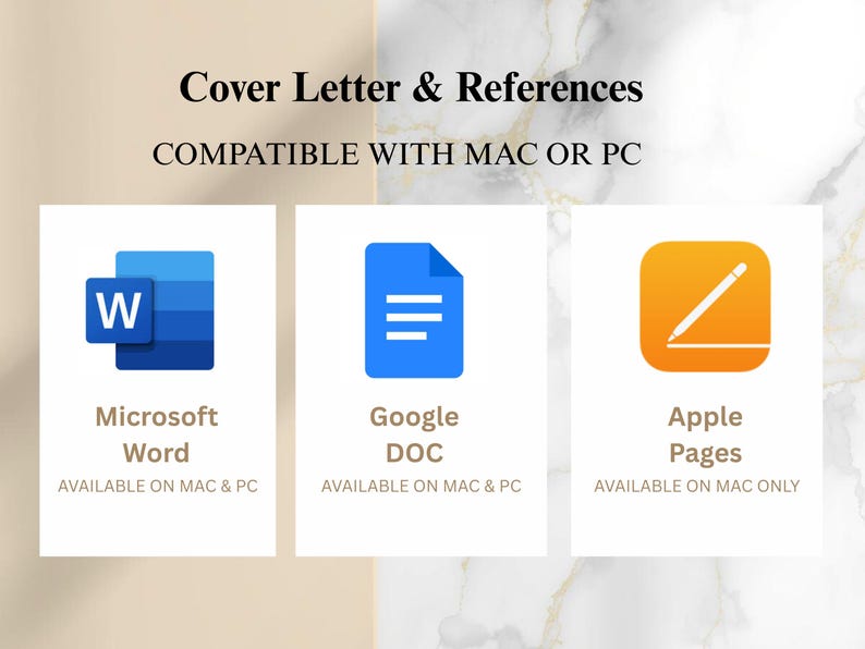 ATS Compliant Resume Template Word | Job CV Google Docs | Clean Hiring ...