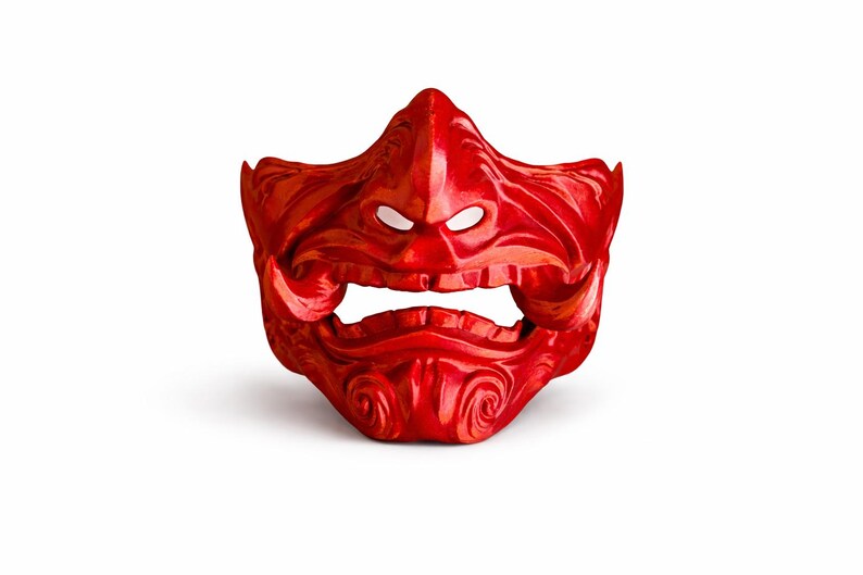 3D Printed Hannya Mask (wearable) - Etsy