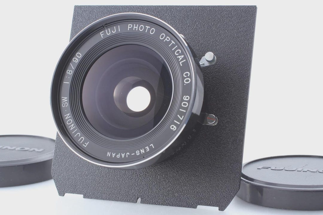 Fuji Fujinon SW 90mm F8 Large Format Wide Angle Lens From JAPAN [near ...