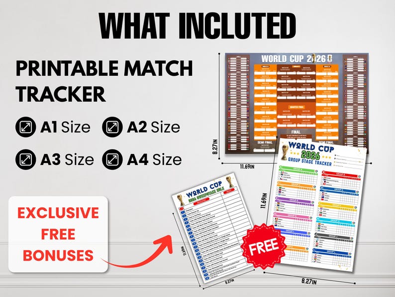 FIFA World Cup 2026 Group Stage Tracker, Football Tournament Bracket ...