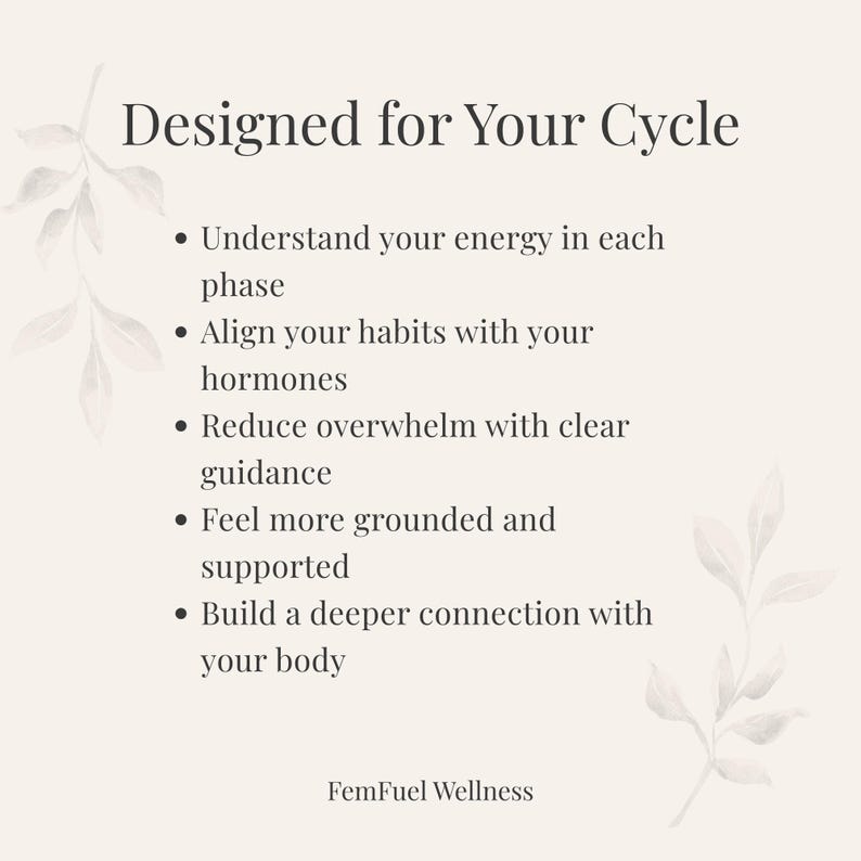 Cycle Phase Cheat Sheets | Menstrual Follicular Ovulatory Luteal Guide ...