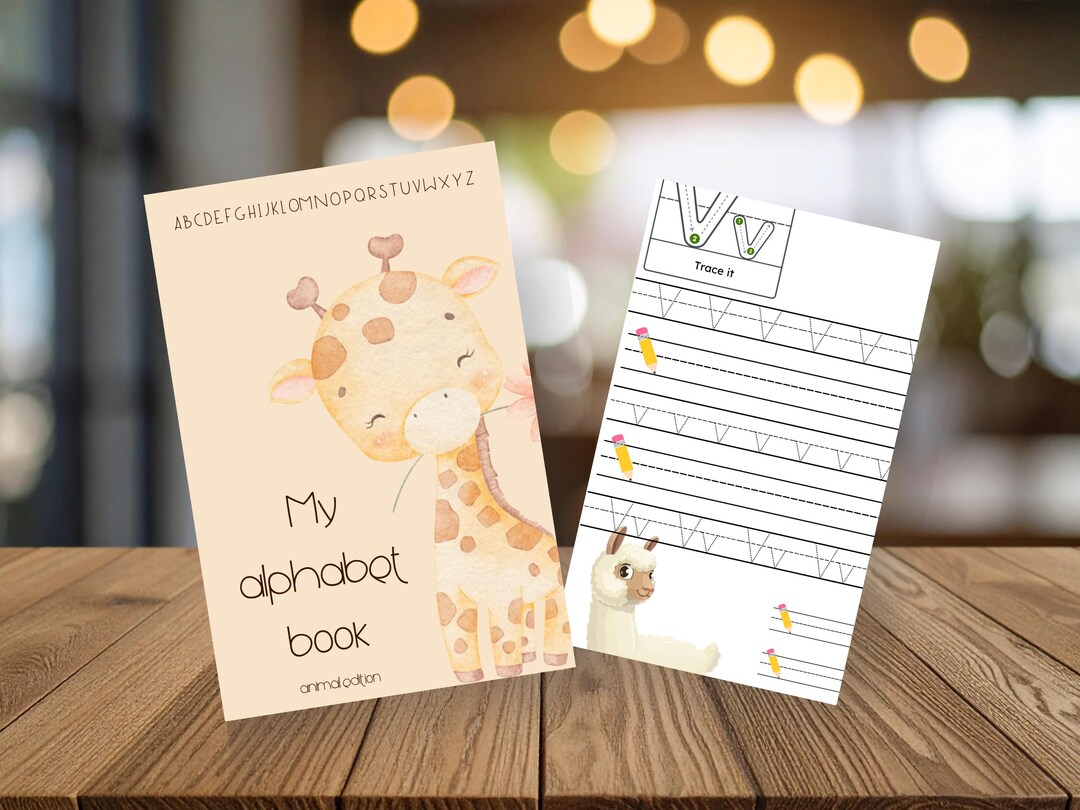 Alphabet Tracing Worksheets | Animal Edition ABC Writing Practice ...