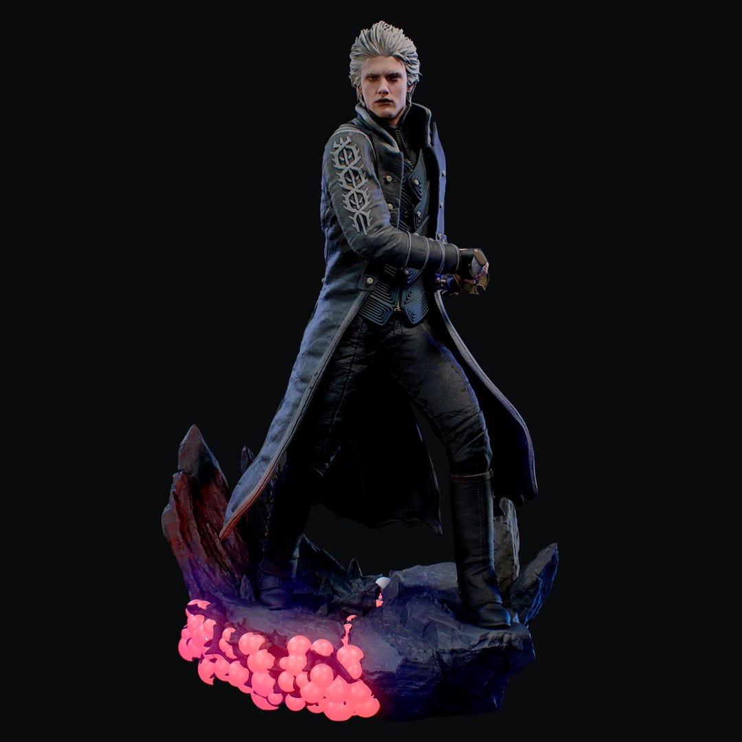 Virgil Fanart STL Statue | 1/6 Scale + Bust Edition | Dynamic Demon ...