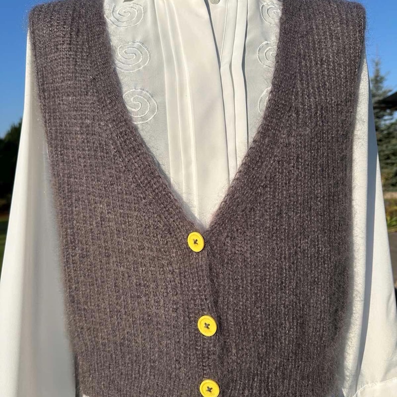Fuzzy Y2k Sweater - Etsy