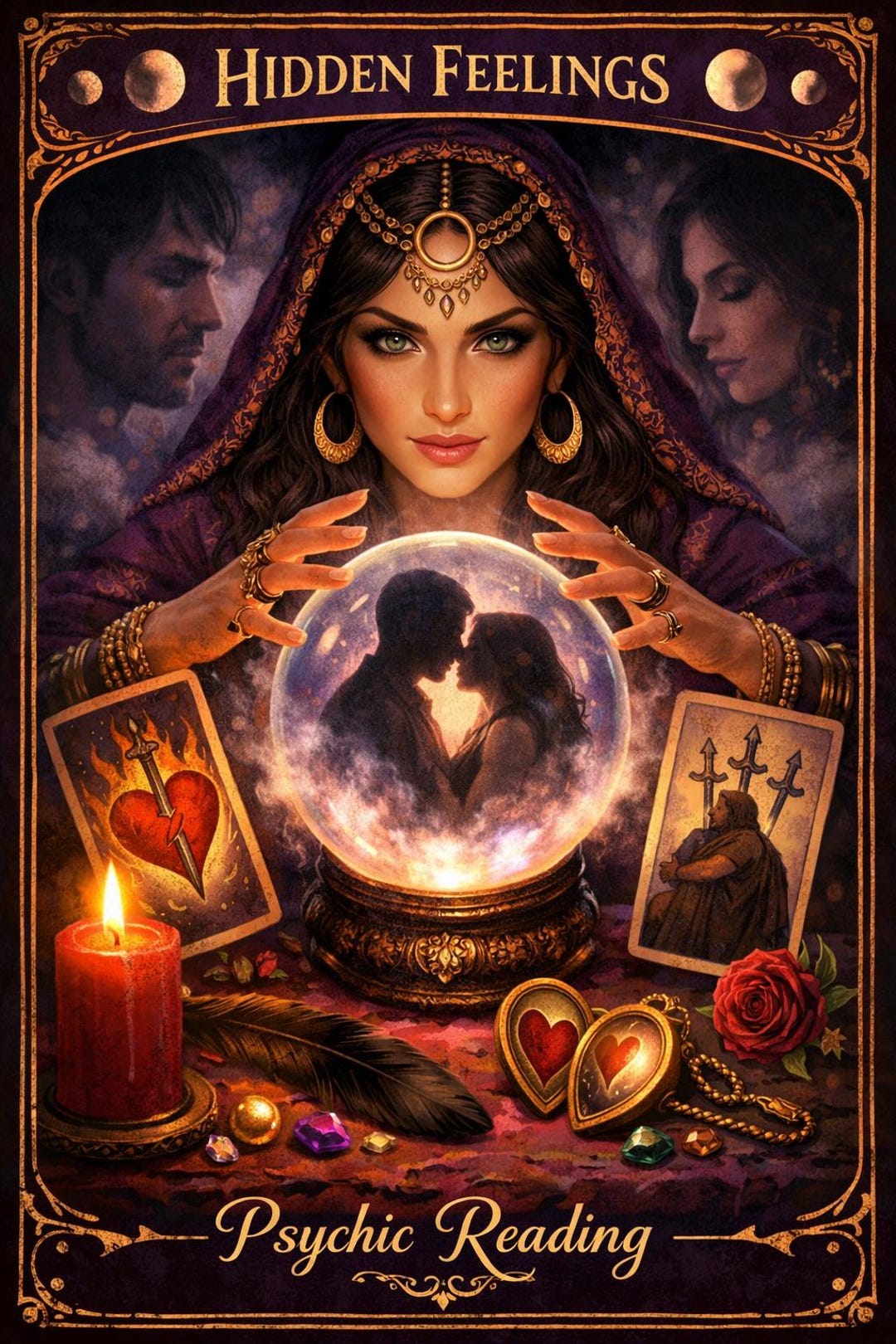 Hidden Feelings Psychic Reading, What They Really Feel, Love ...