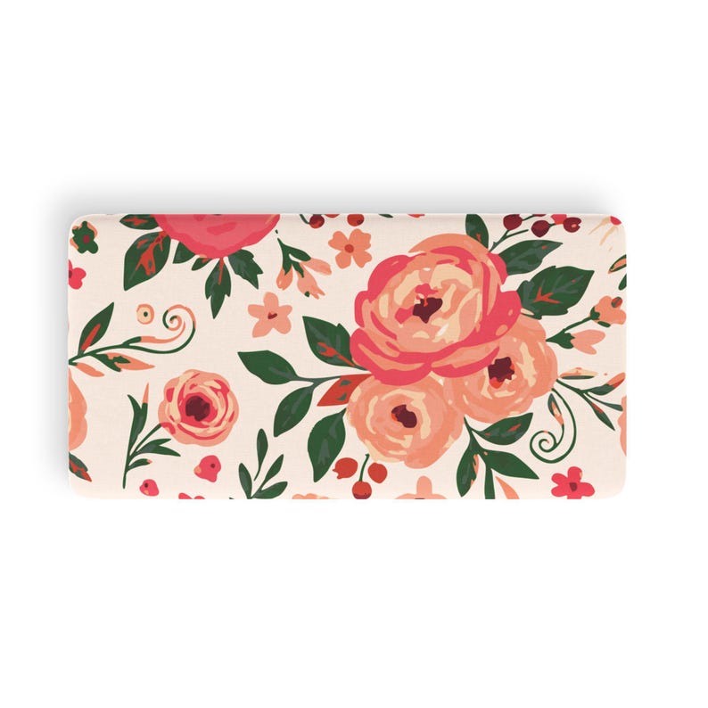Jersey Knit Floral Sheets Twin