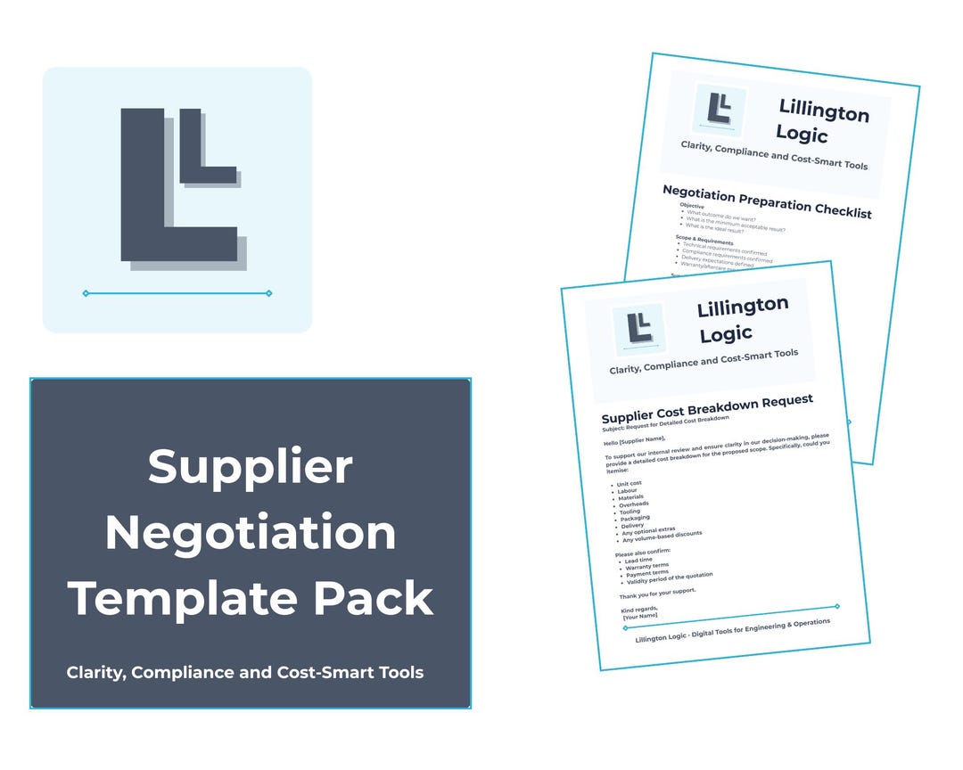 Supplier Negotiation Template Pack | Editable Canva Email Templates ...