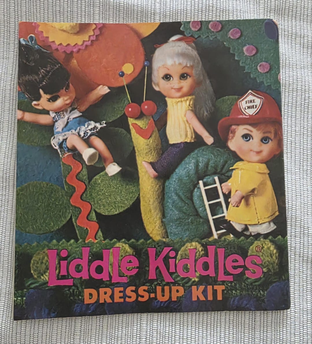 1968 Liddle Kiddles Colorforms Dress up Kit in Original Box - Etsy