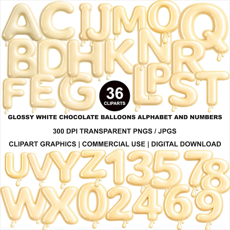 Chocolate Balloon Letters - Etsy