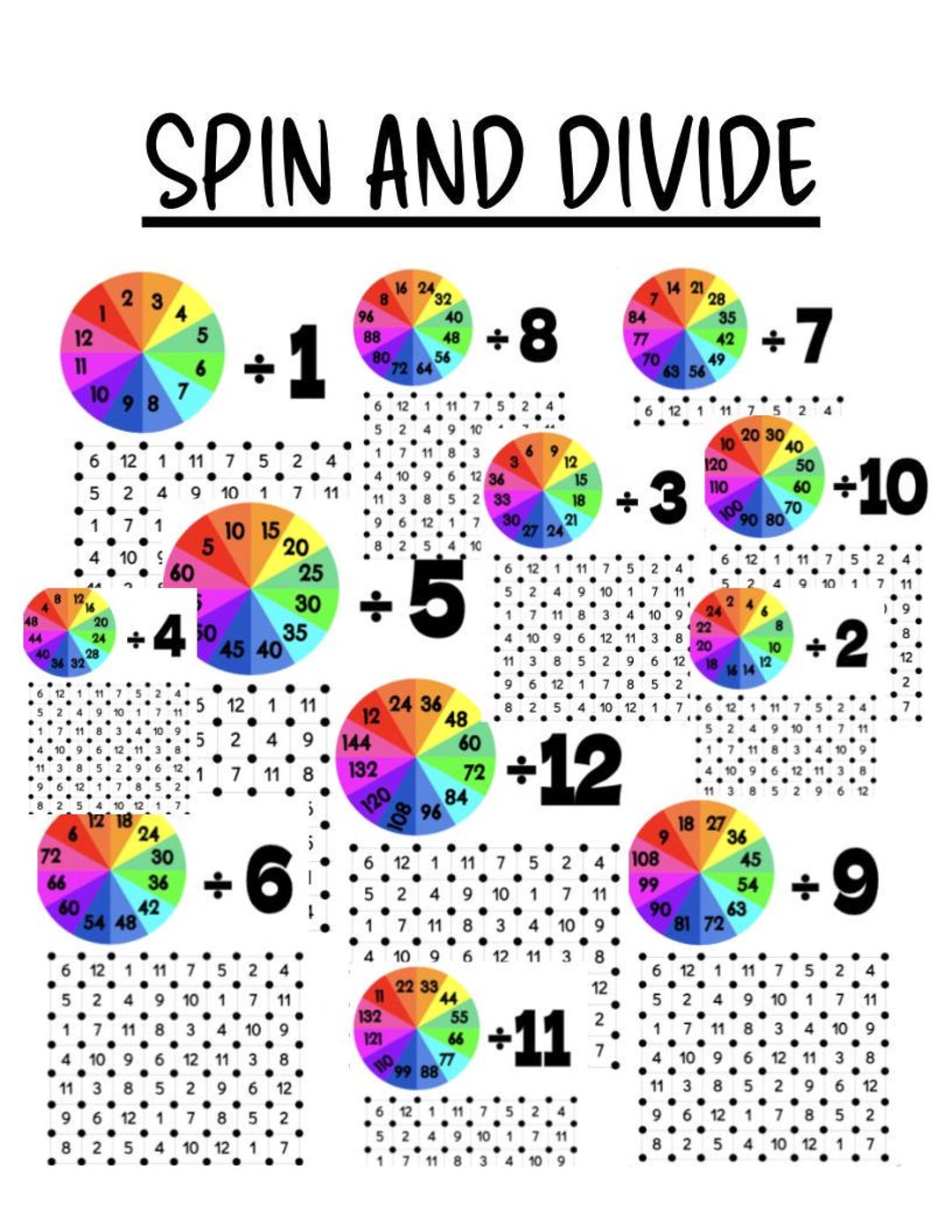 Spin and Divide! - Etsy