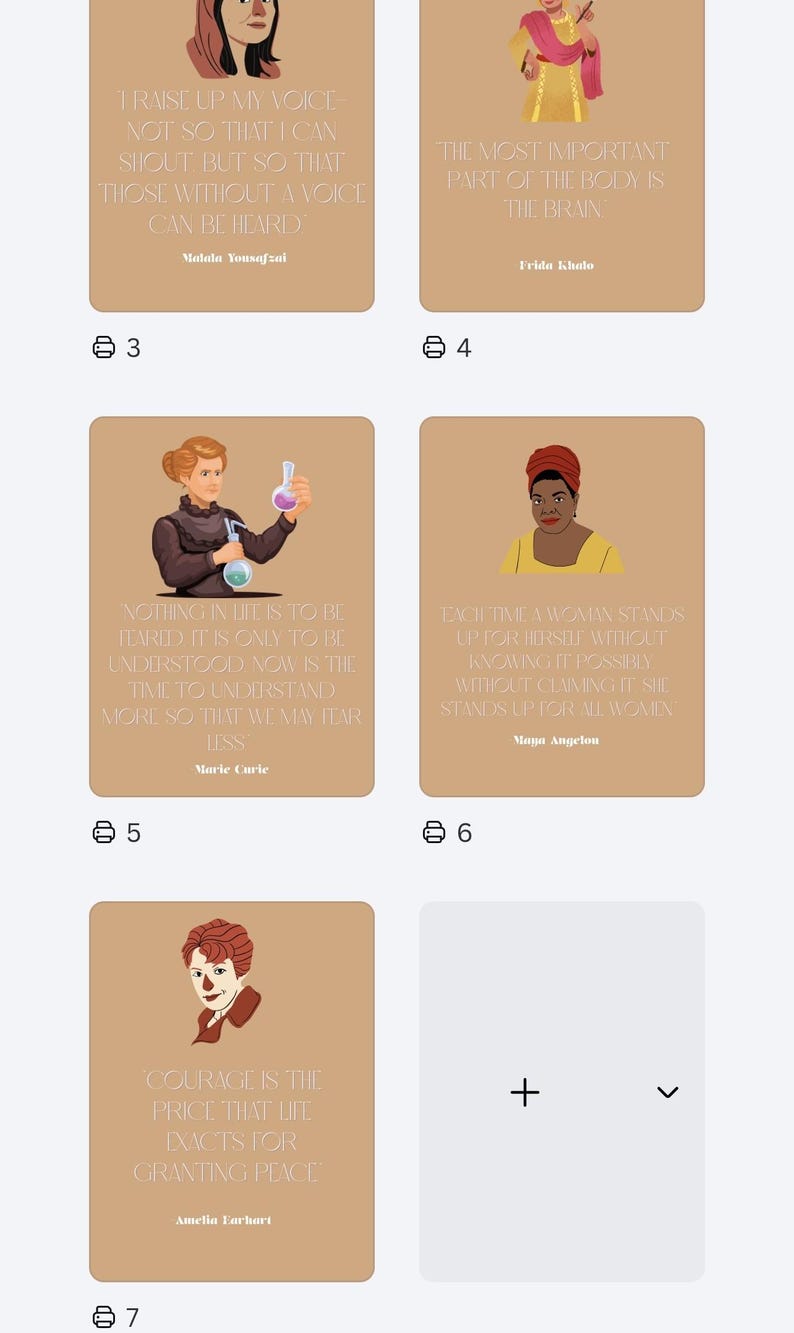 Empowering Women Quotes Poster Bundle | Inspirational Classroom Decor ...