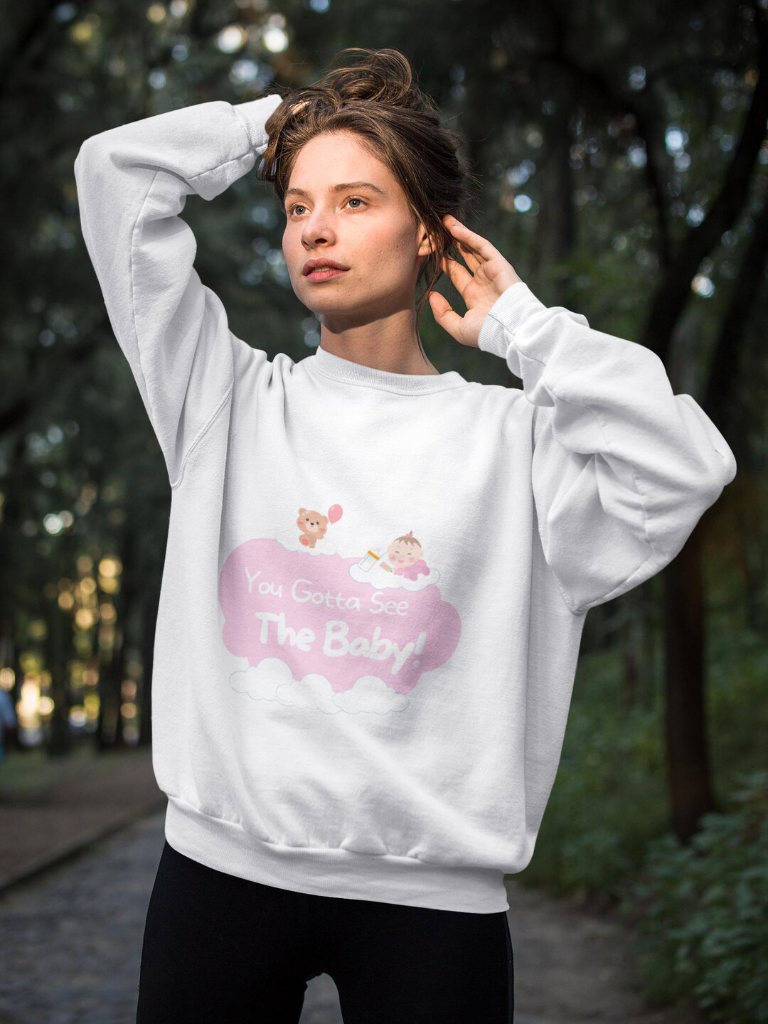 You Gotta See the Baby Crewneck Sweatshirt – Sitcom Inspired Humor ...