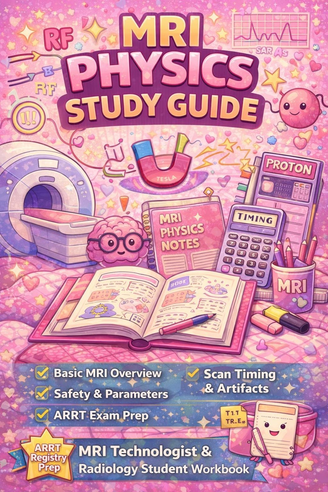 ARRT MRI Physics Study Guide | Concepts, Tips, Equations 2026 (digital ...
