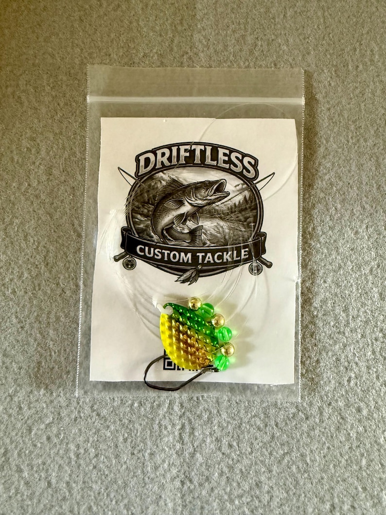 Walleye Spinner Rig – Pro Diamond Blade – Pre-tied Driftless Harness ...