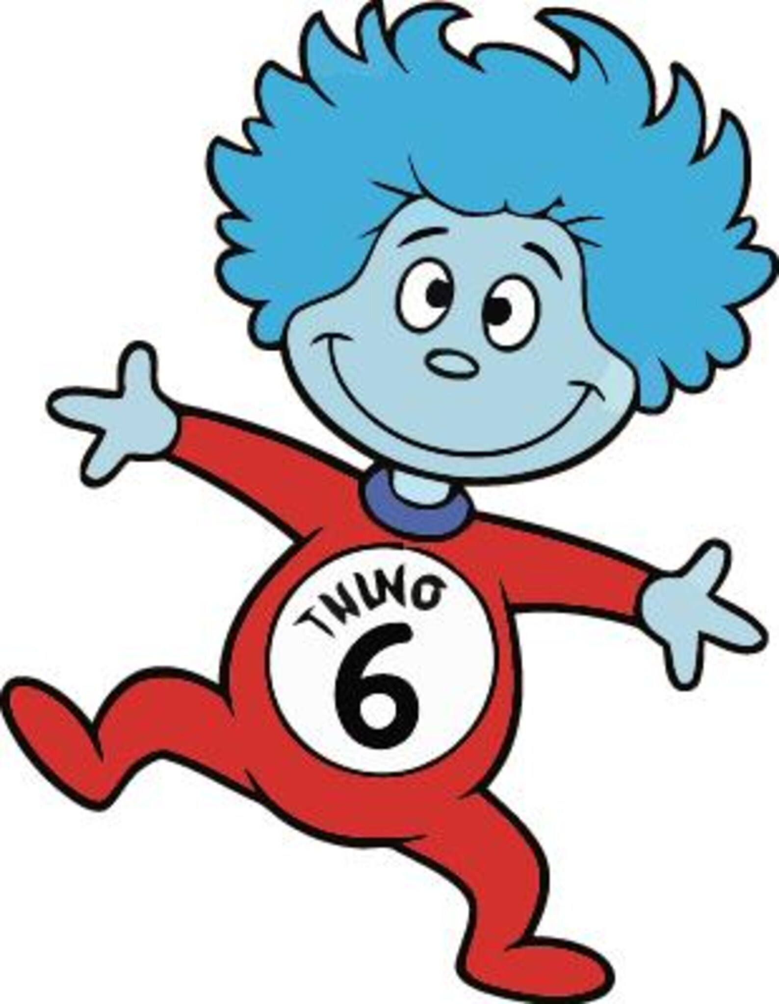 Thing Numbers Clipart Bundle | Dr Seuss Inspired Characters (PNG, SVG ...
