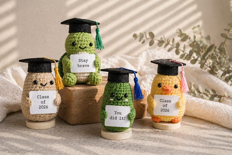 Graduation Champagne Bottle Topper & Table Decor, Set of 10/50 Mini ...