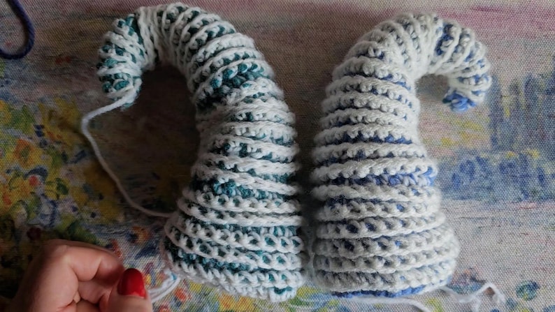Crochet Horns Pattern PDF – Devil Horns & Ram Horns Tutorial – Fantasy ...