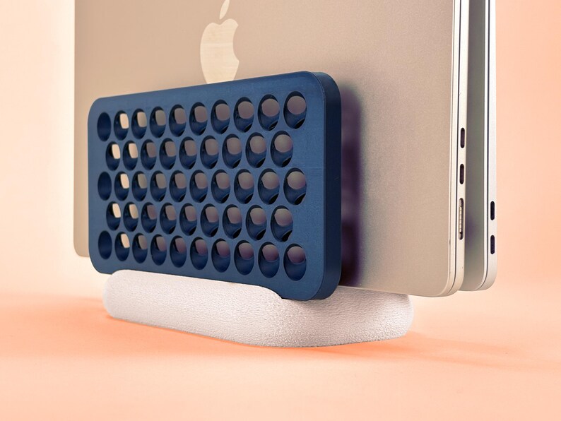 Single and Dual Laptop and Tablet Stand With Cork Lining and Anti-slip ...