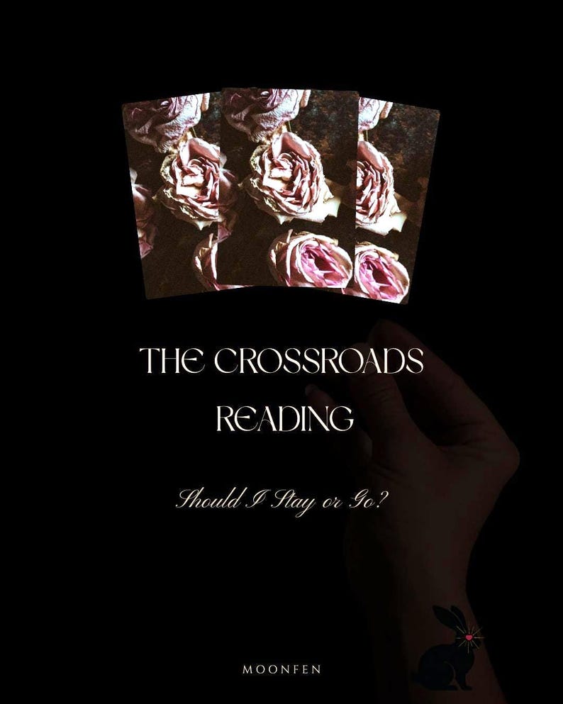 Crossroads Tarot Reading - Clarity for Difficult Decisions | Should I ...