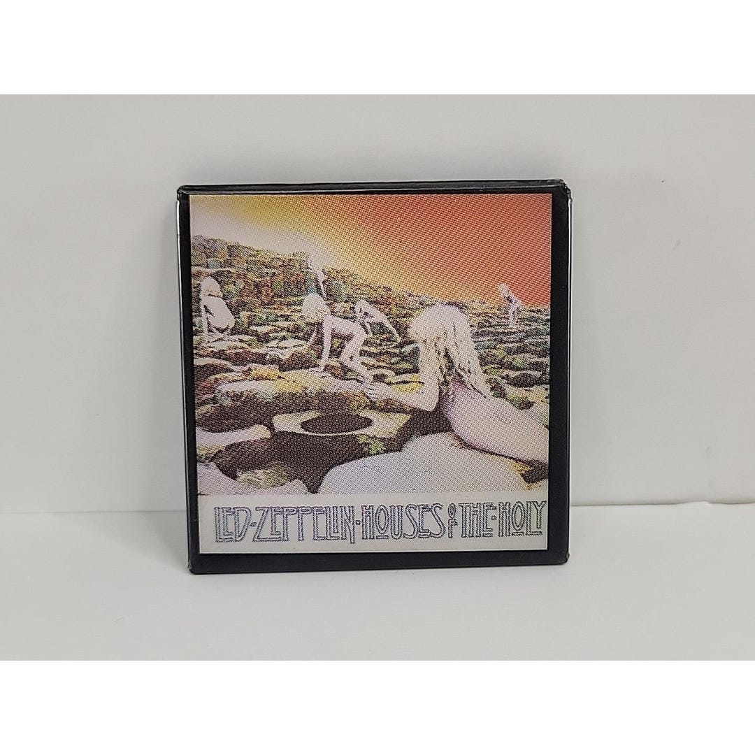 Vintage Original Led Zeppelin Houses of the Holy Album Pin Pinback ...
