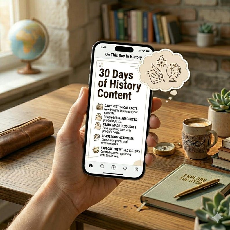 Free 7 Day History Bell Ringer Sample | Daily Classroom Warm up Cards ...