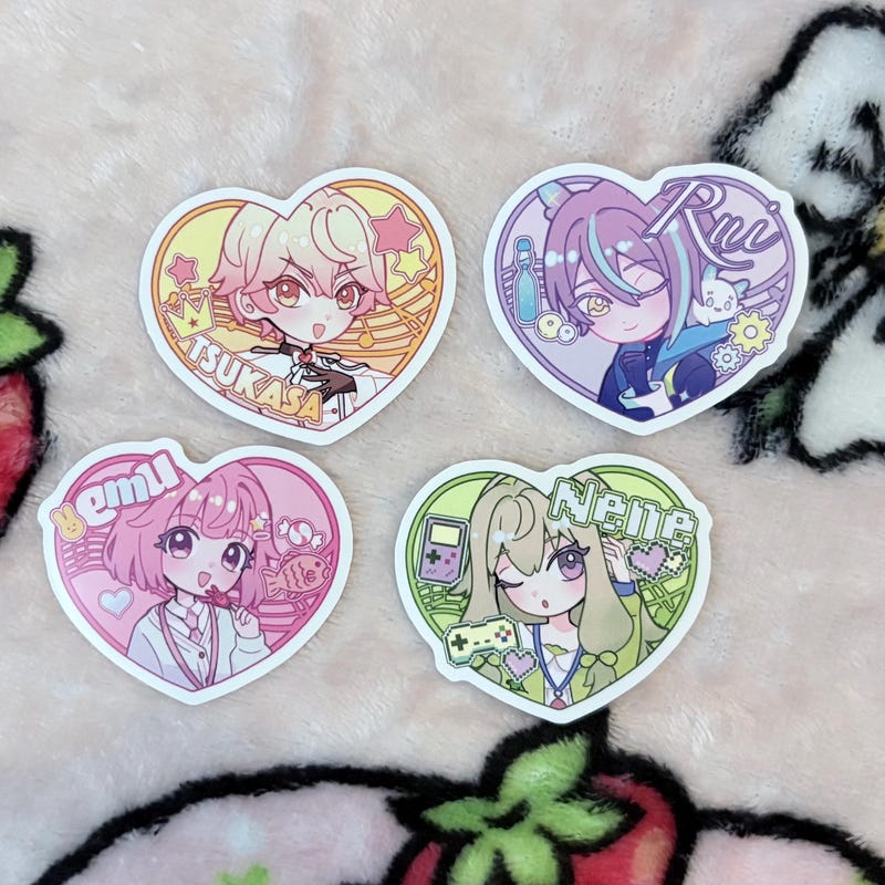 Pjsk Stickers - Etsy