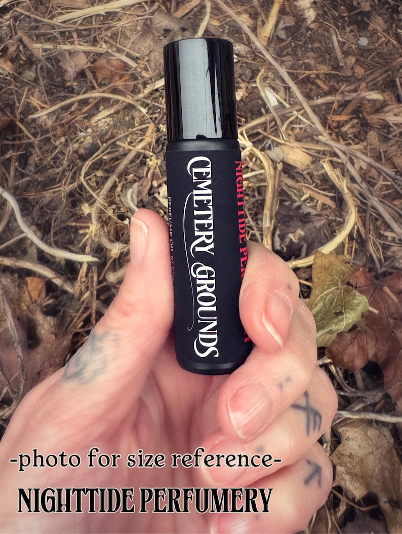 Trad Goth - Rollerball Perfume Oil - Clove, Smoke, Black Ember - Etsy