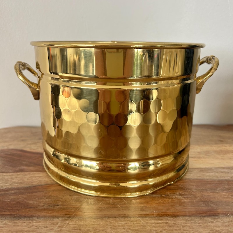 Hand Hammered Ice Bucket - Etsy