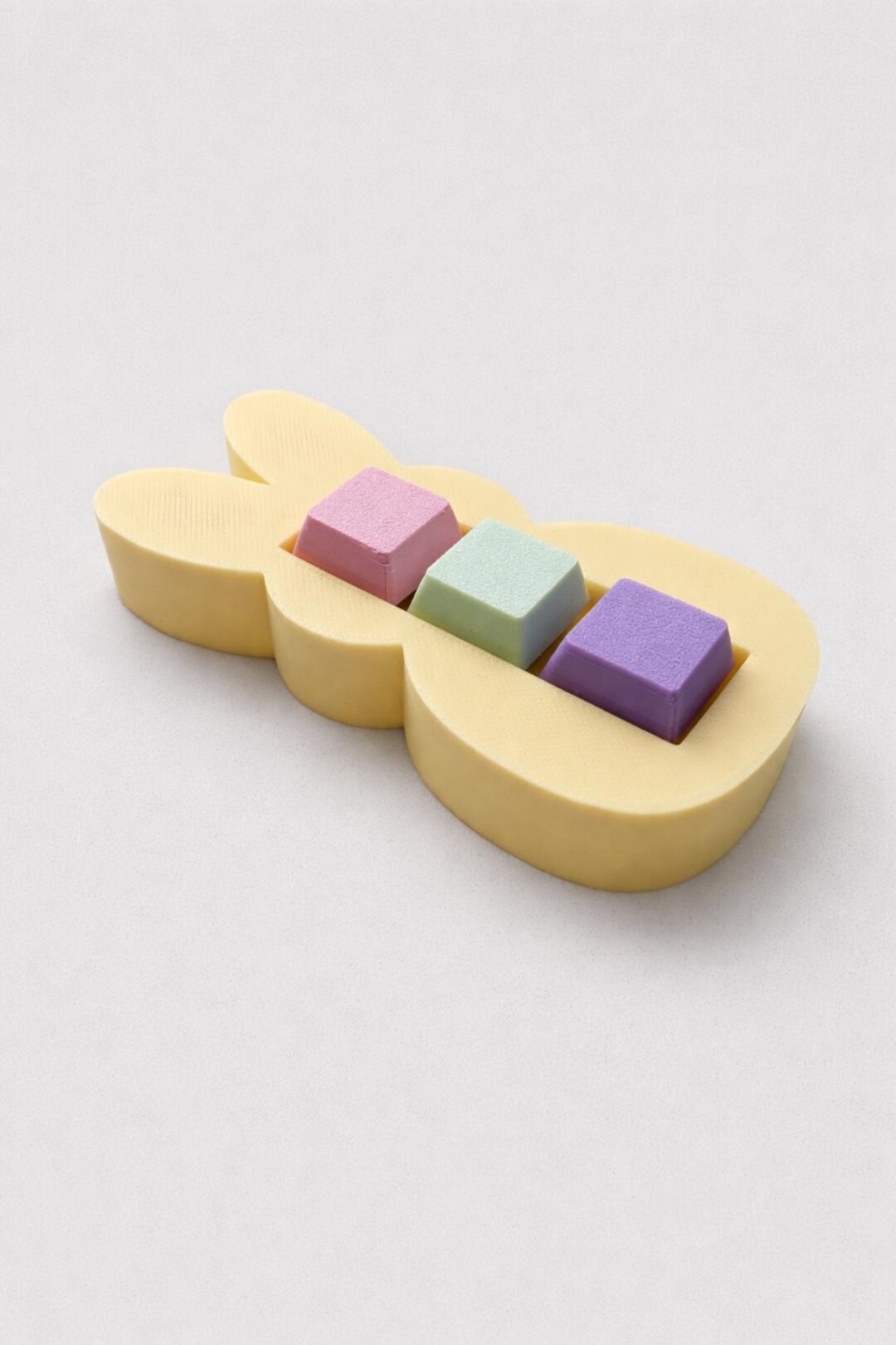 PEEPS Inspired Bunny Clicker Fidget Toy: 3D Printed Keyboard Clicker ...