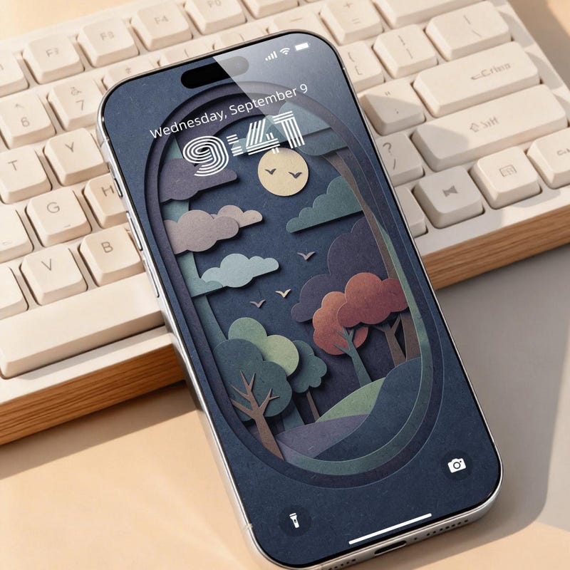 3d Paper Wallpaper - Etsy