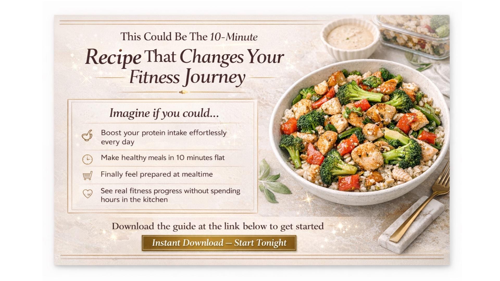 10-minute High Protein Chicken Stir Fry Bowl | Easy Healthy Meal Prep ...