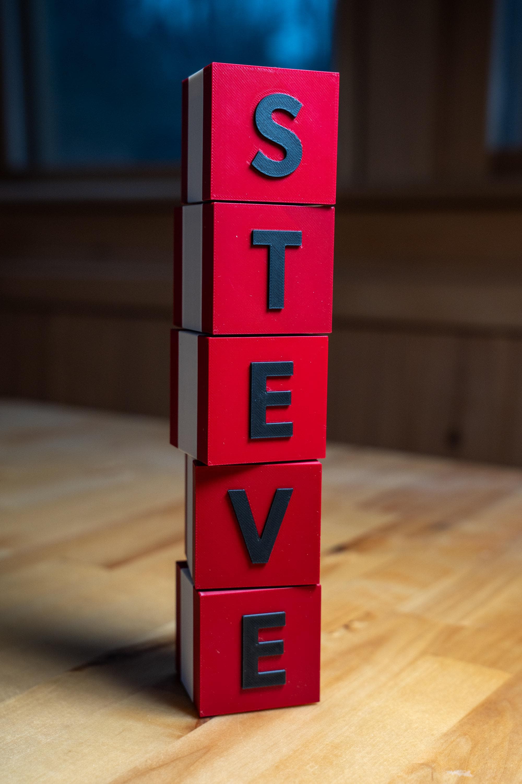 Minecraft Style Letter Blocks – Personalized Name Cubes – Gamer Room ...