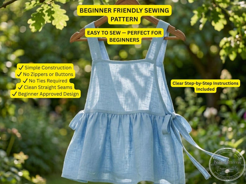 Wrap Top Sewing Pattern PDF, Side Tie Wrap Top, Easy Beginner Blouse ...