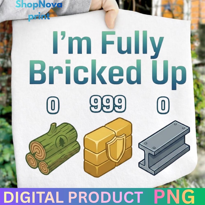 Im Fully Bricked up Shirt - Etsy