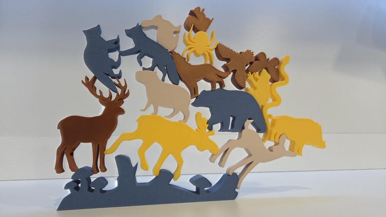 Interactive Animal Balance - Etsy
