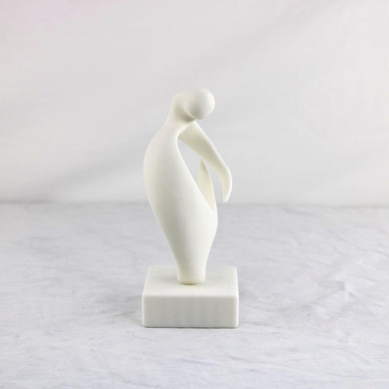 Modern Abstract Sculpture | Minimalist Home Decor | 3D Printed Art ...