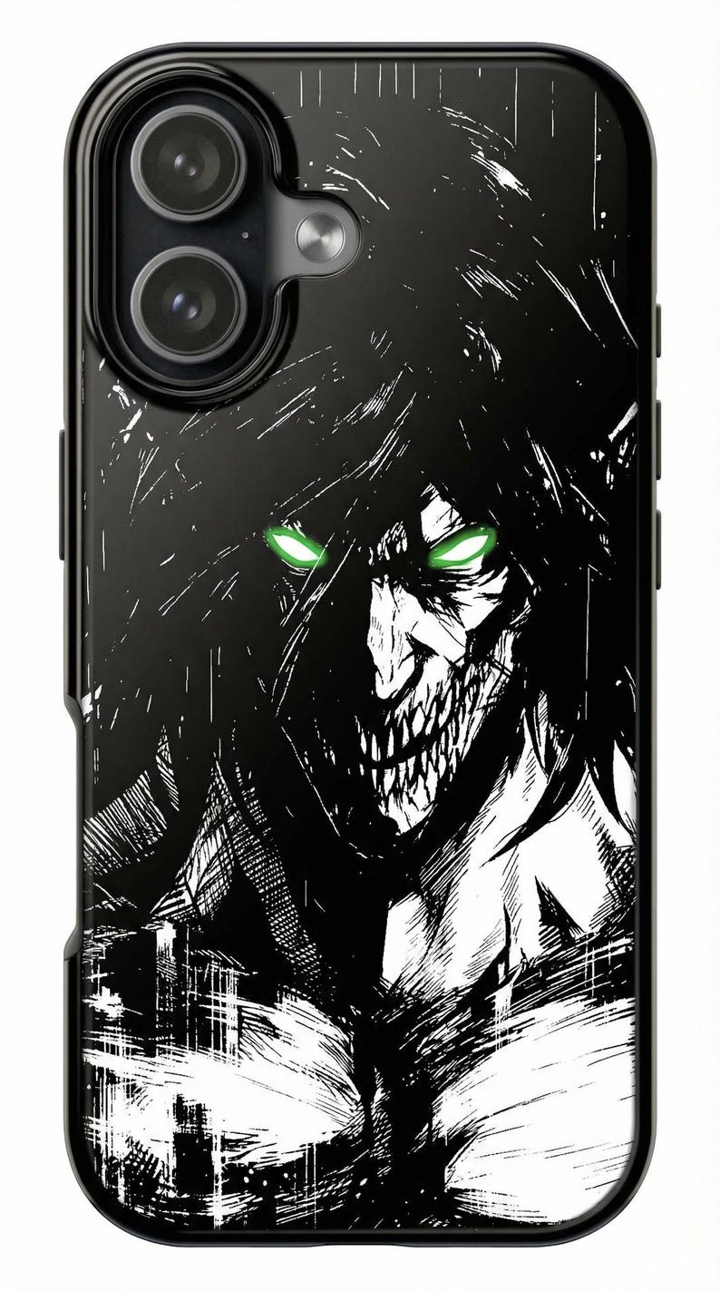 Vintage Attack on Titan Kyojin AOT Anime Manga Tough Phone Case for ...