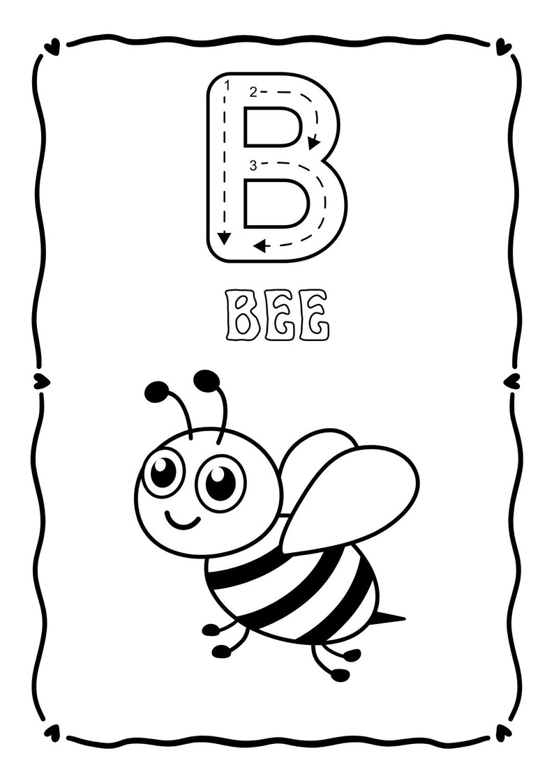 A-Z Alphabet Bundle – Tracing, Coloring, Flashcards (PDF Printable) - Etsy