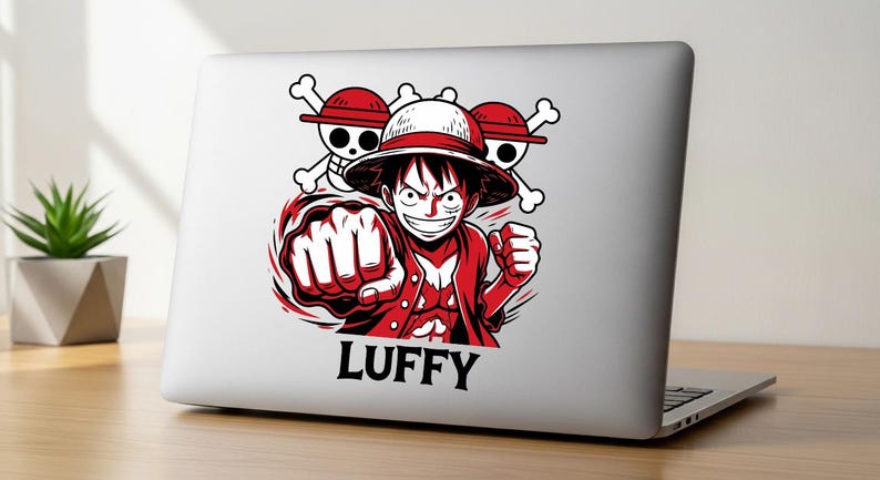 One Piece Luffy SVG Bundle, Anime Sticker Pack, Straw Hat Pirates ...