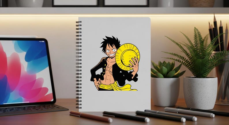 One Piece Luffy SVG Bundle, Anime Sticker Pack, Straw Hat Pirates ...