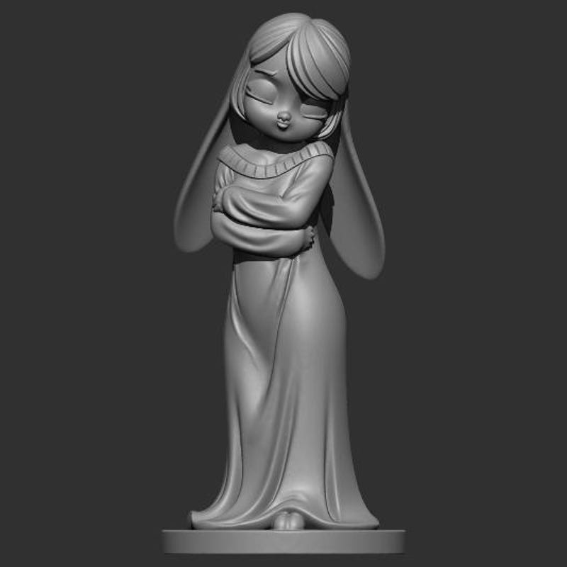 Sad Girls Statues - Etsy