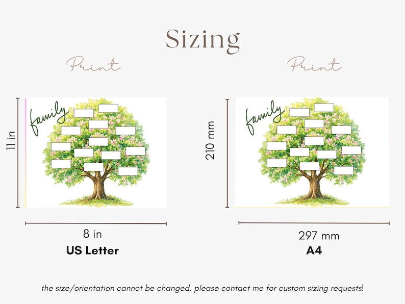 Family Tree Printable Bundle | Family Tree Worksheet for Kids ...
