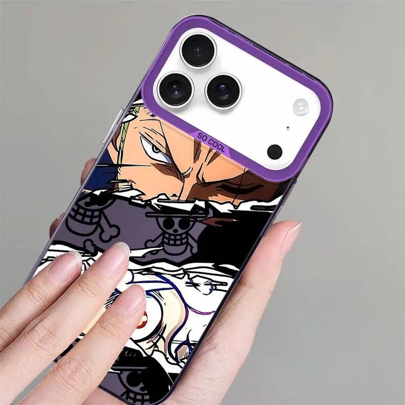 Luffy Gear 5 Phone Case | One Piece Anime iPhone Cover | Soft Clear TPU ...
