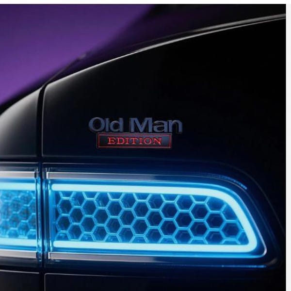 Old Man Edition Emblem - Etsy
