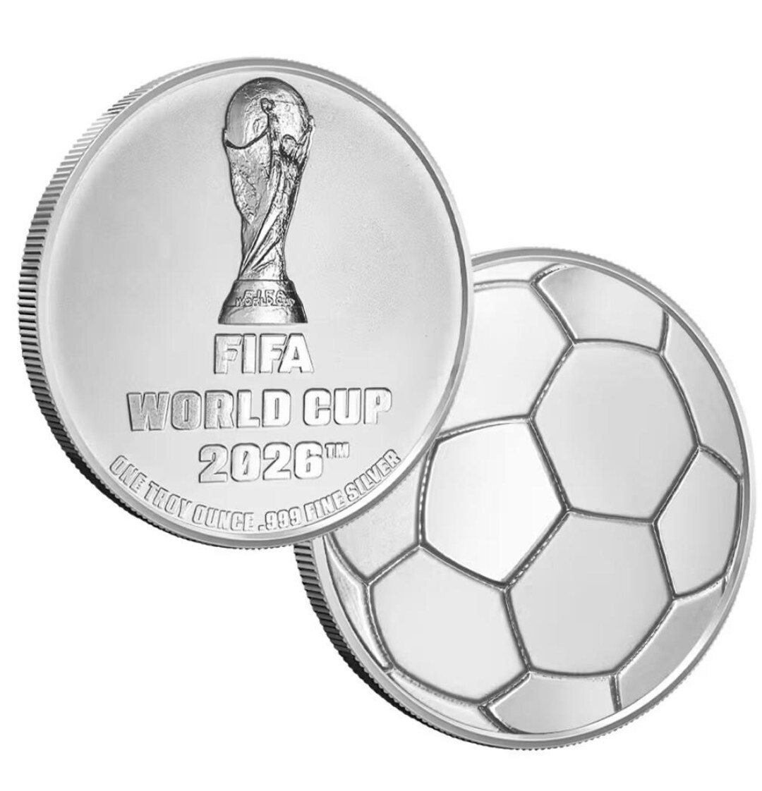 1 Oz Silver FIFA World Cup 2026 Round New High Relief Round - Etsy