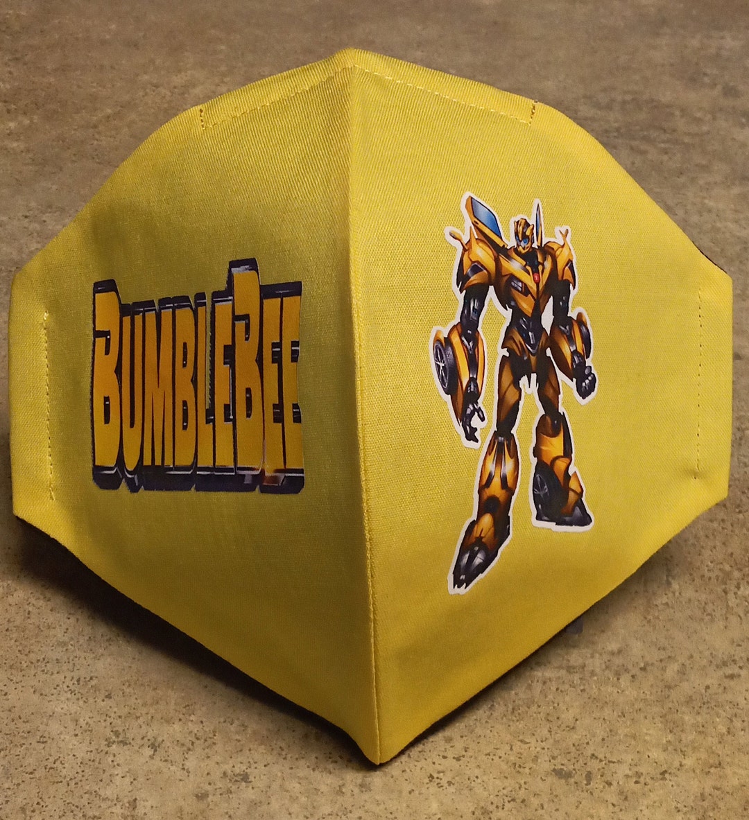 Wide Face Mask, (3) Layer 100% Cotton Adult Face Mask, Transformer ...