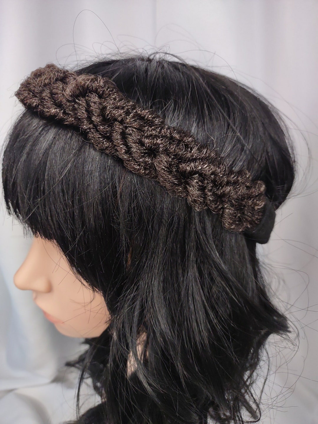 Faux Locs Braided Headband | Faux Locs Extension Headband | Party Braid ...